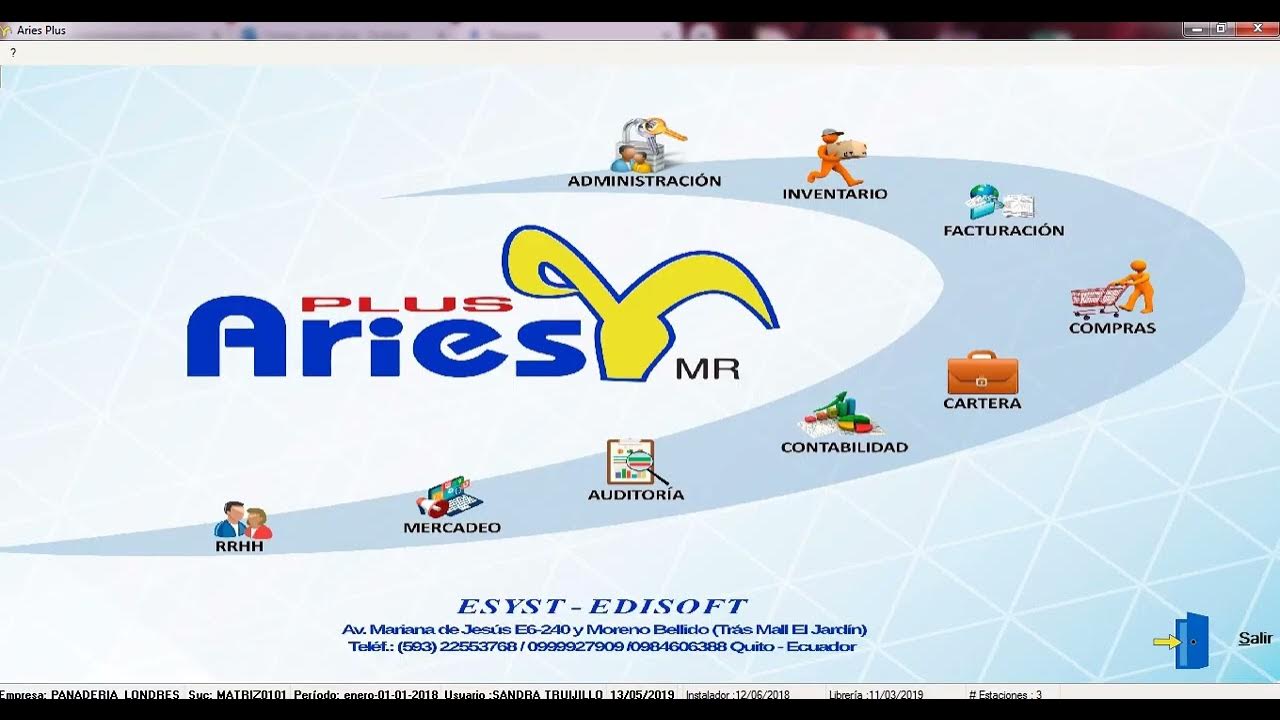 compras desde xml ARIES PLUS - YouTube