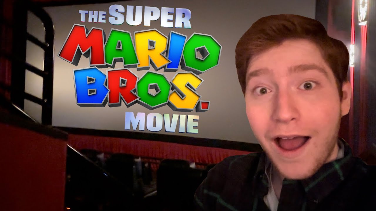 MARIO MOVIE MINI VLOG! (Spoiler-Free) - YouTube