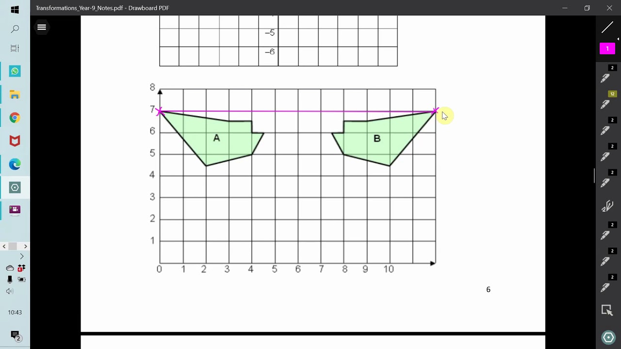 Describing reflections - YouTube