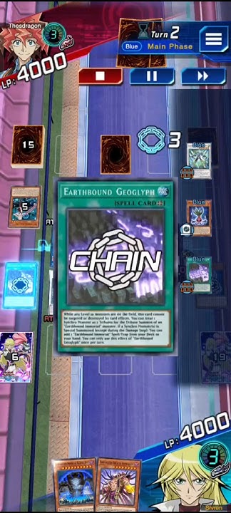 when Earthbound Immortal using Revolution des Fleurs Skill [Yu-Gi-Oh! Duel Links] #yugioh - YouTube