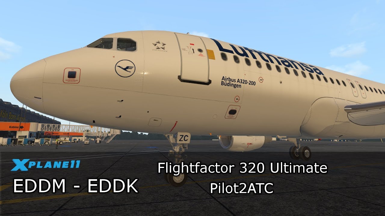 [X-Plane 11] EDDM EDDK - Cold and Dark - FF A320 Ultimate - Pilot2ATC ...