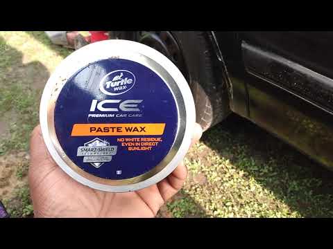 Turtle wax ice paste wax another great winter protection wax - YouTube