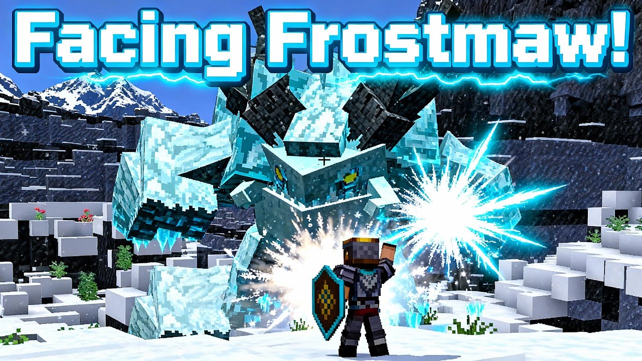 Better Minecraft Amazing FROSTMAW Boss | Better Minecraft - YouTube