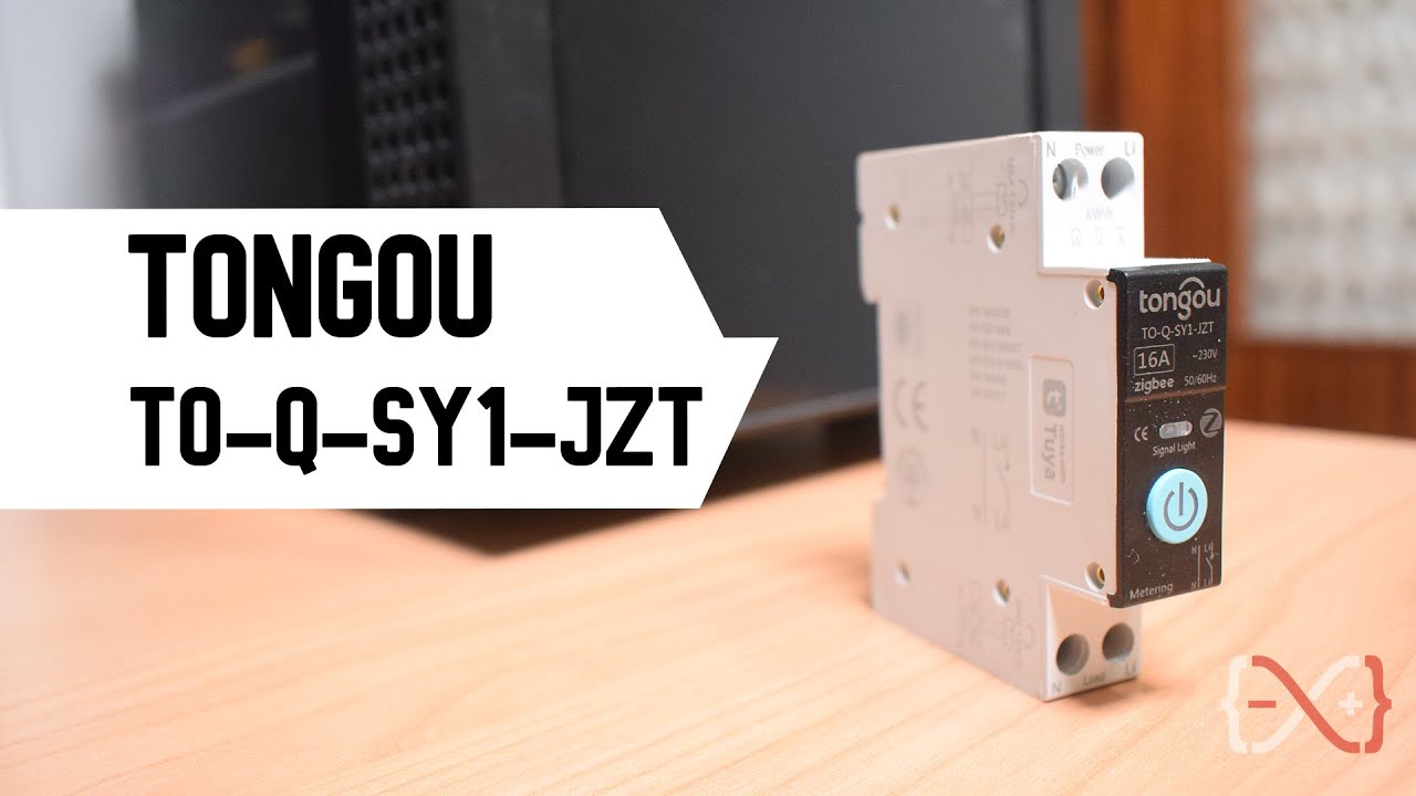 Interruttore Smart Zigbee Tongou TO-Q-SY1-JZT con Meter - YouTube