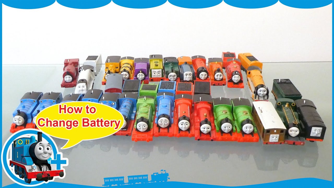 How to Change Battery in Thomas and Friends Engines [4K] - YouTube