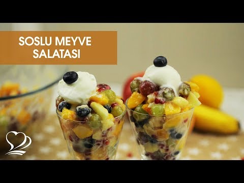 Soslu Meyve Salatası