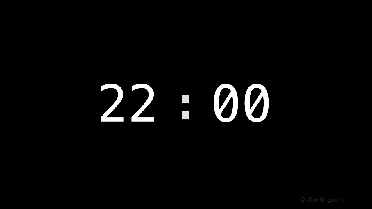 22 minutes Countdown Timer with Alarm #new #4k - YouTube