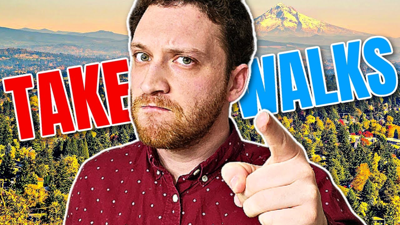 Living In Portland Oregon's MOST Walkable Areas [...and least walkable ...