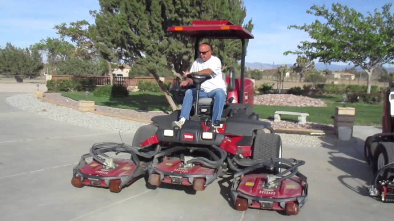 Toro 4500-D Groundsmaster® SN 313000204 - YouTube