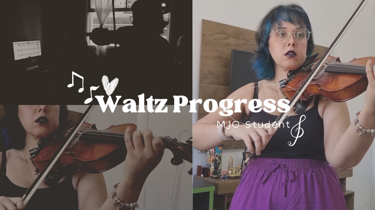 WALTZ PROGRESS | suzuki method book 2 - Violintures - YouTube