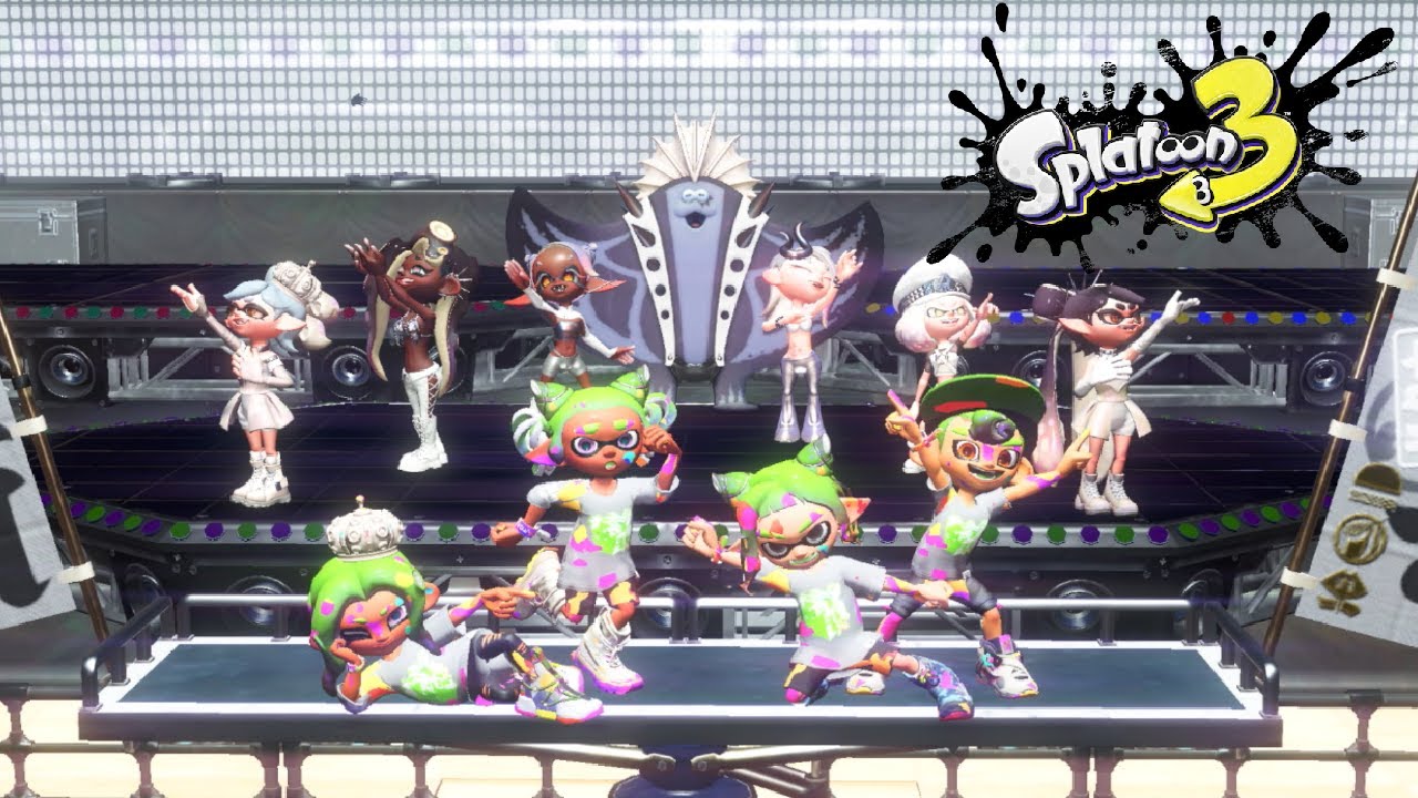 All Idols Peformances in Splatoon 3 Grandfest!! [Thank You Splatoon ...
