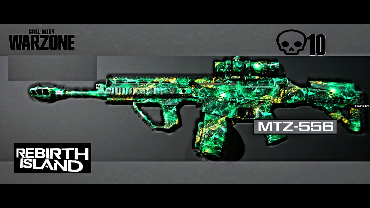 Victoria Con la MTZ-556.EN REBIRTH ISLAND.COD WARZONE 3 - YouTube