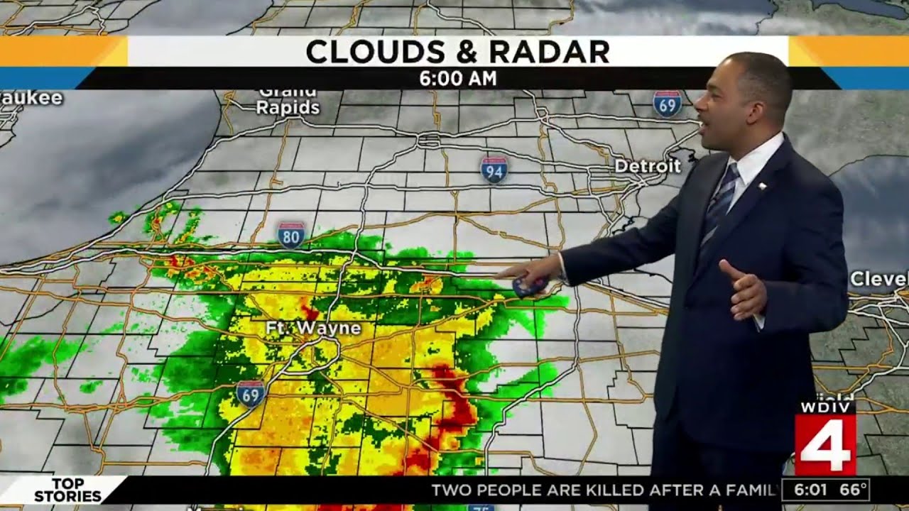 Metro Detroit weather forecast: Warm with more rain Sunday - YouTube