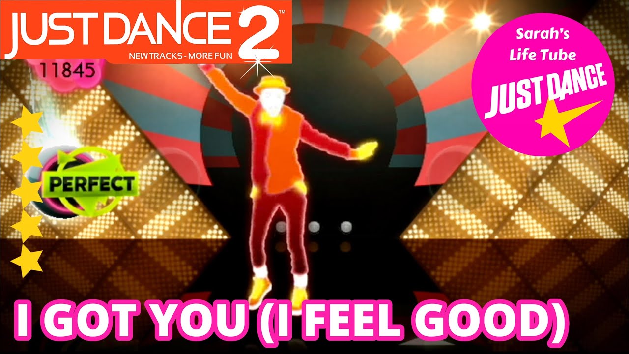 I Got You (I Feel Good), James Brown | 5 STARS, 6/6 GOLD | Just Dance 2 ...