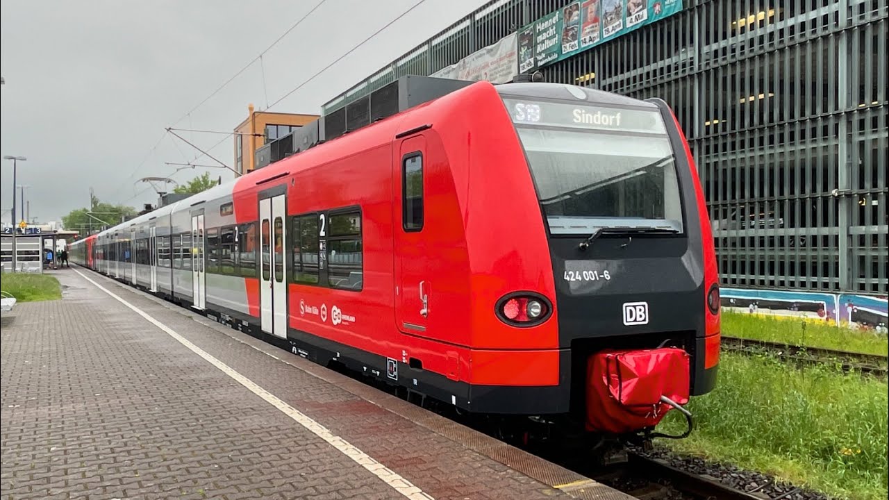 [Mitfahrt] Siemens/Adtranz BR424, S-Bahn Köln - YouTube