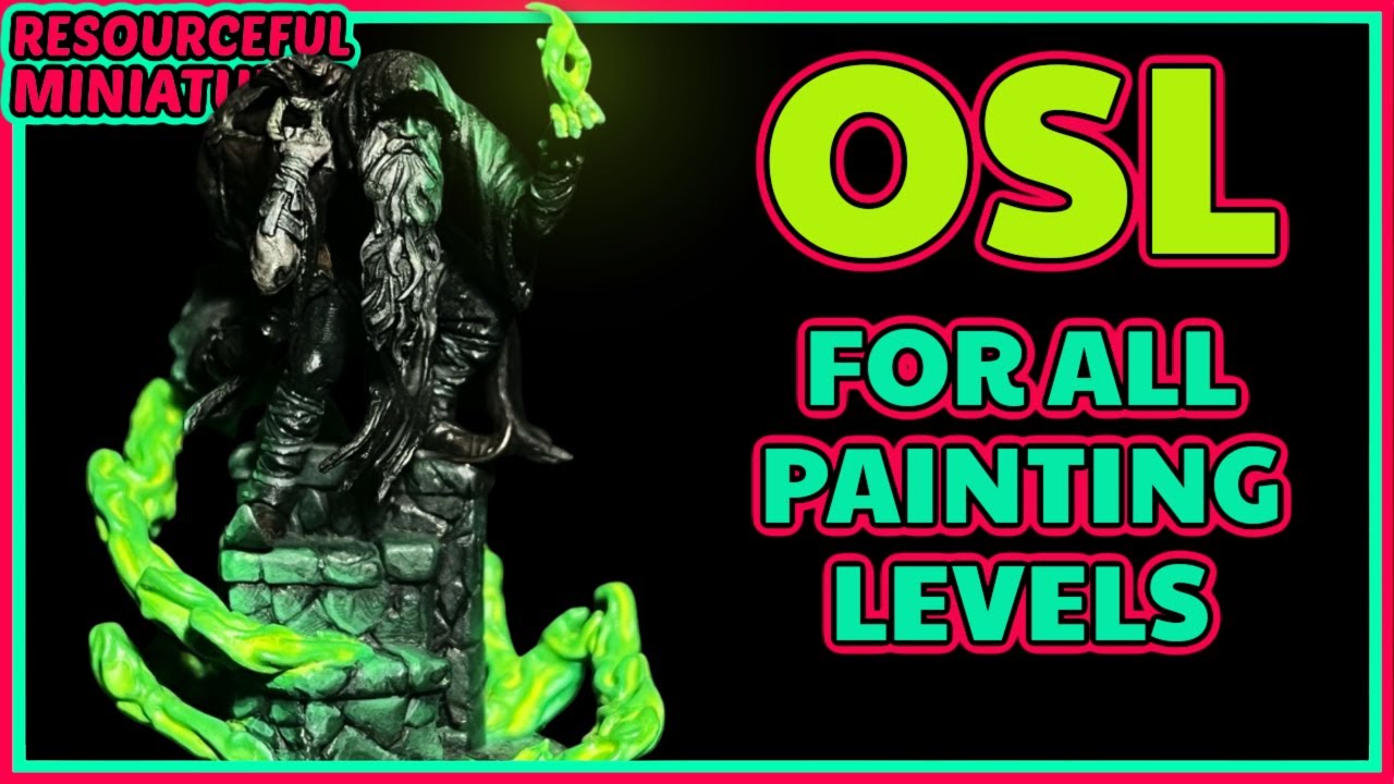 How To Paint OSL With Brush - YouTube
