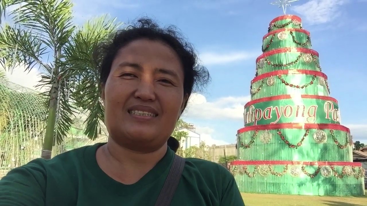 Christmas tree in bayawan city - YouTube