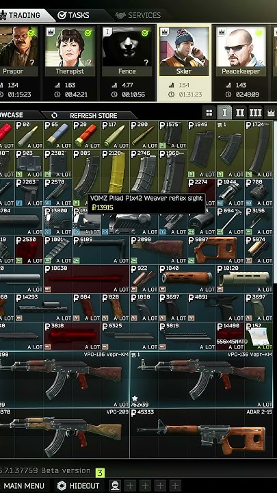 How to mod a weapon on wipe day in tarkov #escapefromtarkov #tarkov #eft #shorts - YouTube