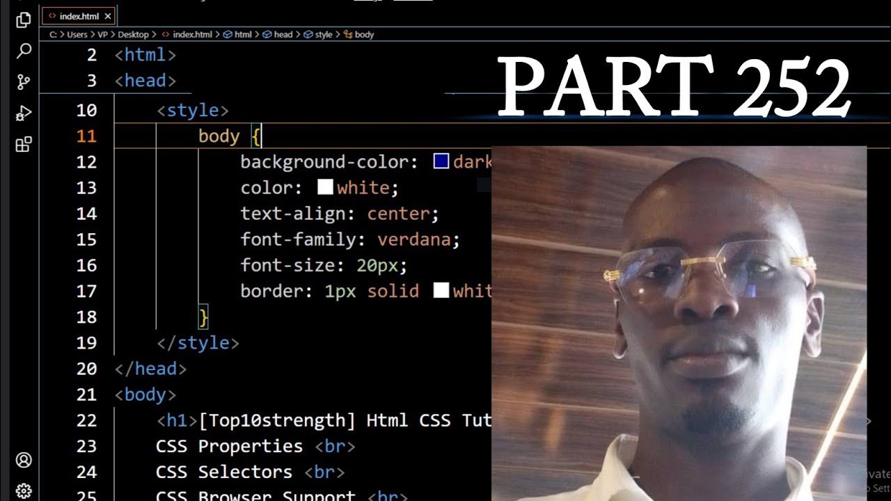 Html Css Tutorial 252 Css Word Spacing Property Css Word Spacing 0266