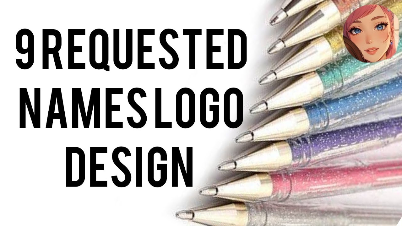 Name logo designs pt.4#julhusdiary - YouTube