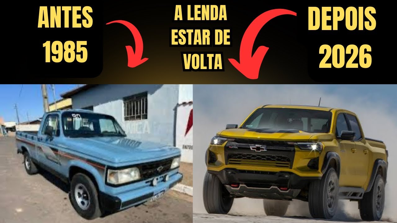 Vaza Imagens da Nova Chevrolet D20 Gabine Dupla 2026 muito Luxo e Tecnologia - YouTube