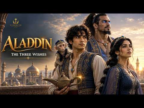 ALADDIN: THE THREE WISHES | Can Three Wishes Change A Kingdom Forever? | AI Fantasy Movie | ENGLISH