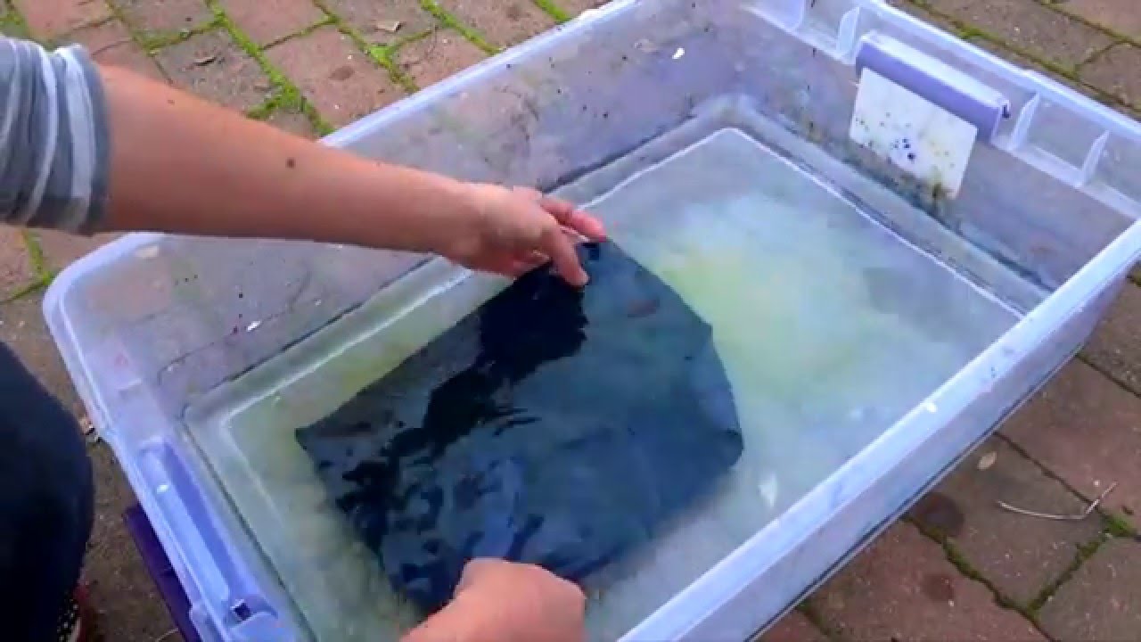 Printing With Cyanotype Fabric YouTube Printing With Cyanotype Fabric YouTube