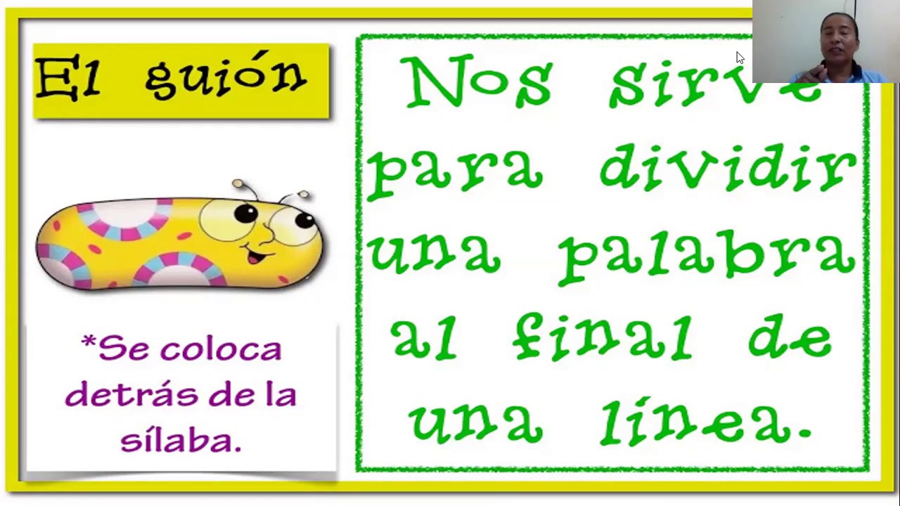 SIGNOS DE PUNTUACIÓN .DOS PUNTO Y EL GUIÓN. - YouTube