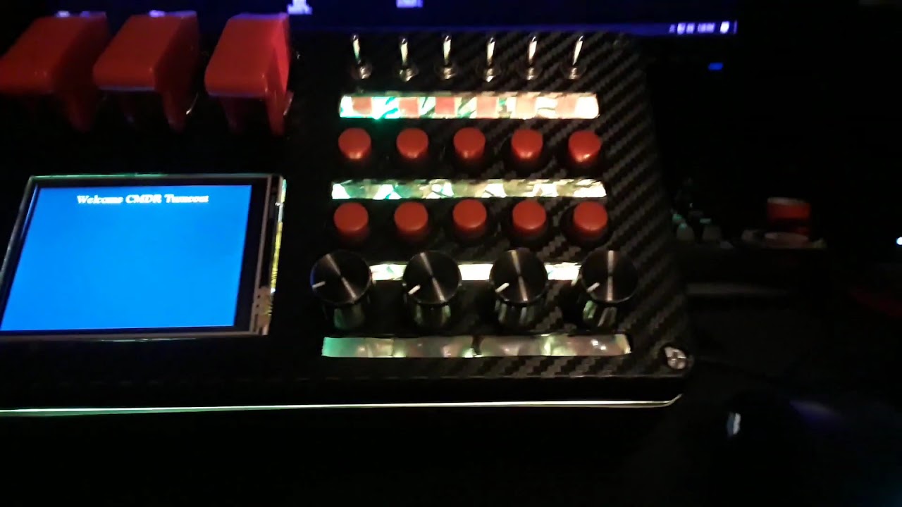 DIY RGB button box progress - YouTube