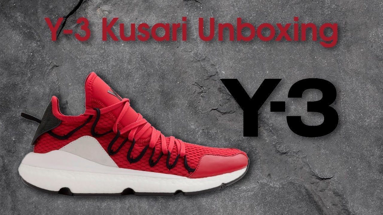 Y 3 Kusari Unboxing - YouTube