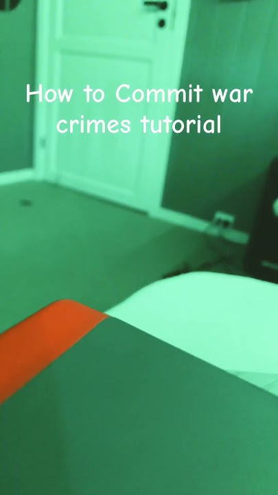 How to commit war crimes - YouTube