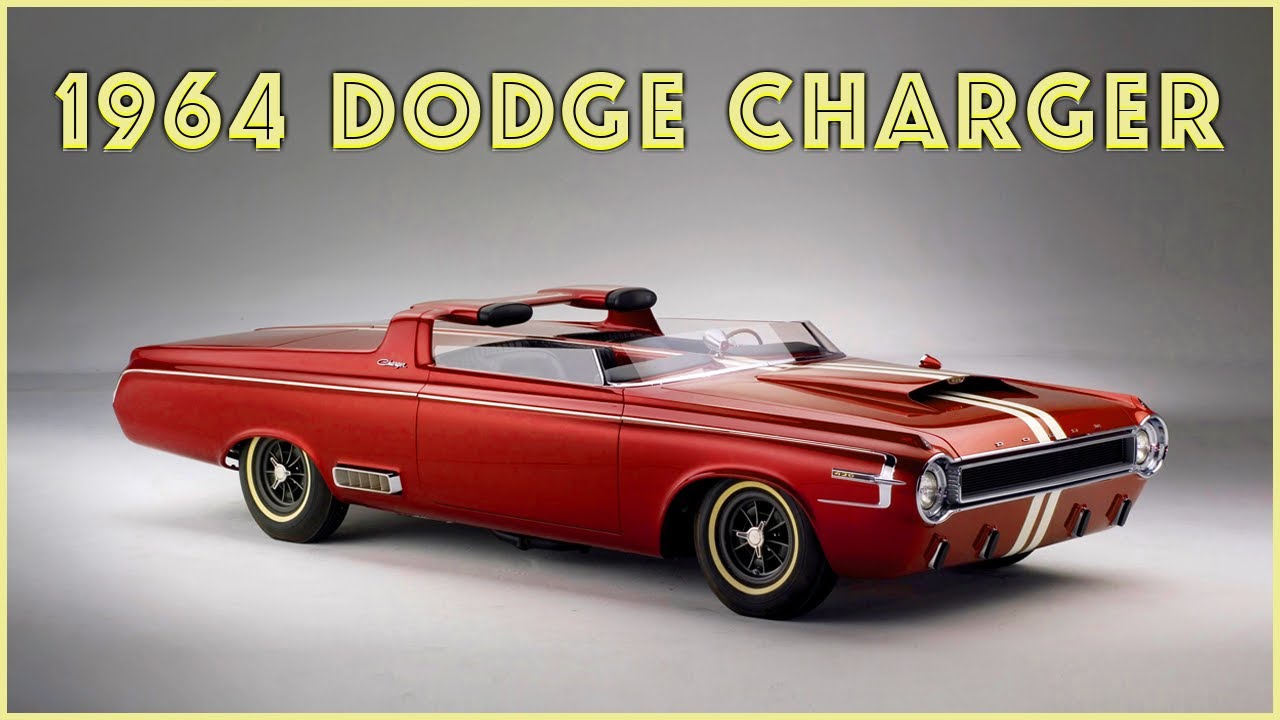 The Legendary 1964 Dodge Charger Concept Car: Unleashing the Power of ...
