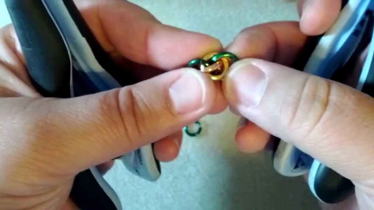 Jens Pind Linkage chainmaille tutorial - YouTube
