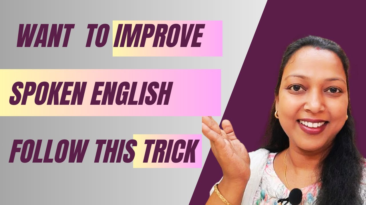 English speaking tricks to improve your Spoken english। Ritamaam - YouTube