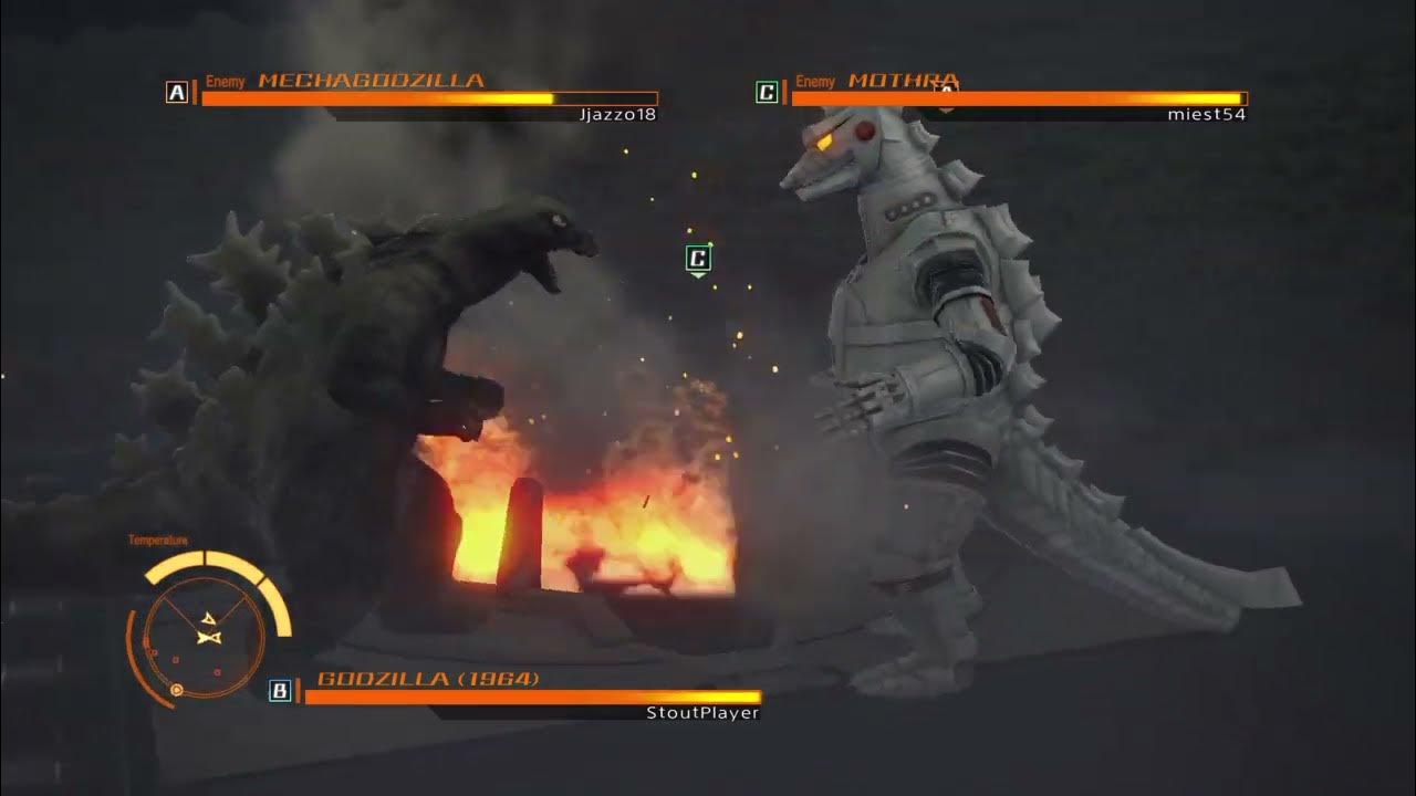 GODZILLA PS4 : Godzilla 1964 vs Mothra vs MechaGodzilla - YouTube