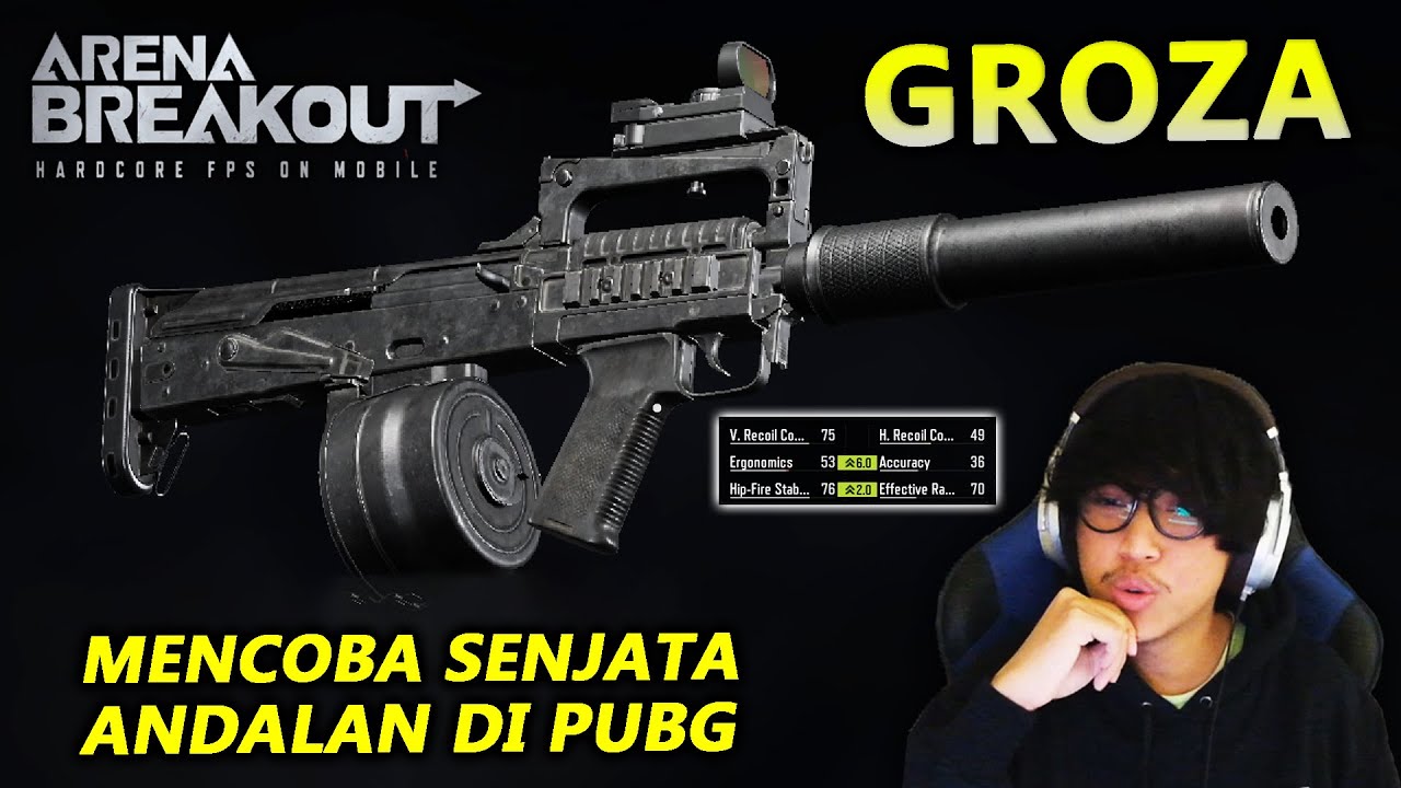 AKHIRNYA SOLO VS SQUAD PAKE GROZA DI ARENA BREAKOUT !! APAKAH RASANYA ...