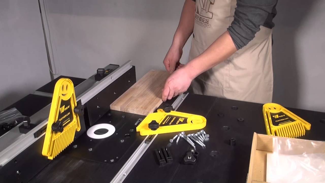 W-new Featherboards - YouTube