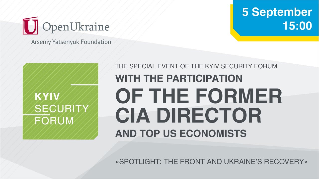 «Spotlight: The Front and Ukraine’s Recovery». A special event of KSF - YouTube