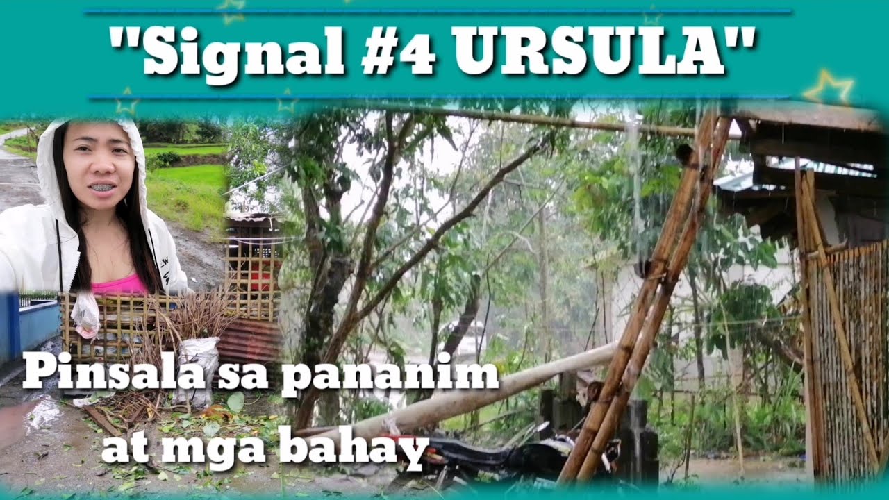 MATINDING PINSALA NG BAGYONG URSULA | TYPHOON 4 URSULA HITS CAPIZ - YouTube