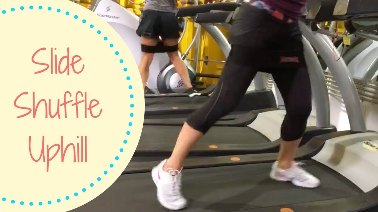 Fitness with Nina: Slide Shuffle Uphill - YouTube