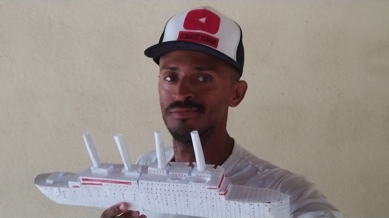 Como fazer um "Titanic" de papel - YouTube