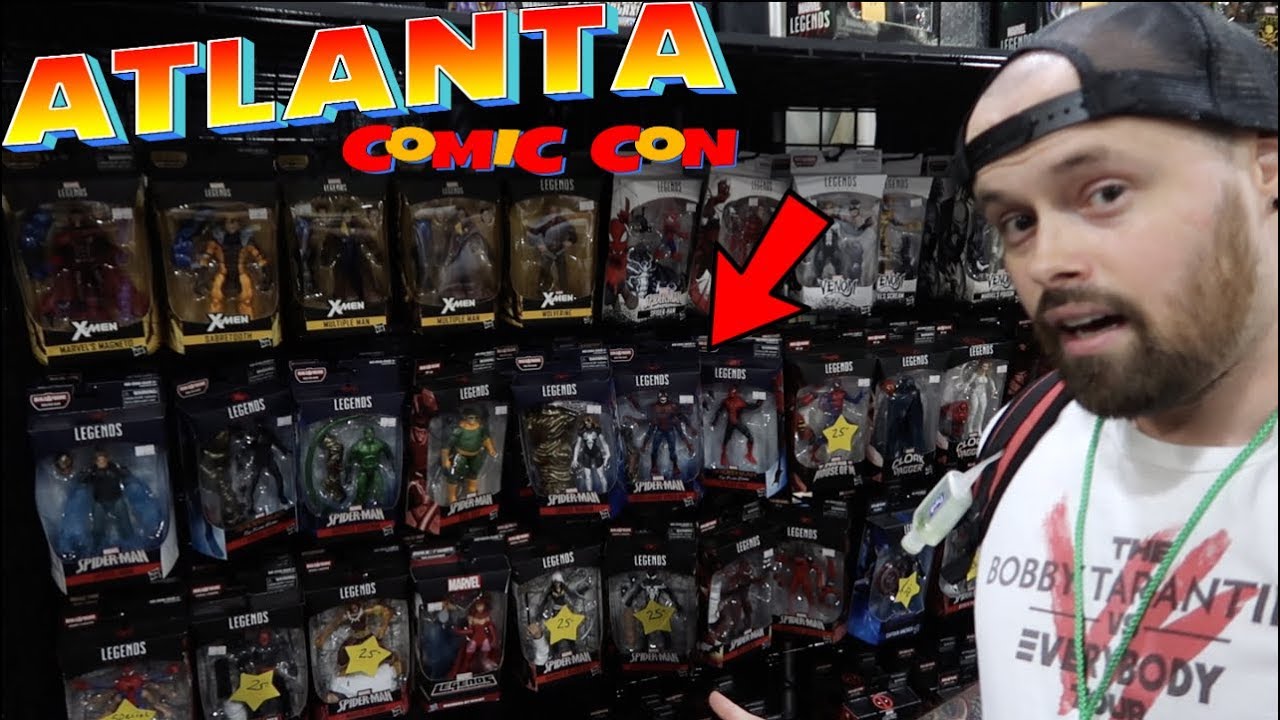 TOY HUNTING ATLANTA COMIC CON 2019! LOTS OF NEW MARVEL LEGENDS, FUNKO ...