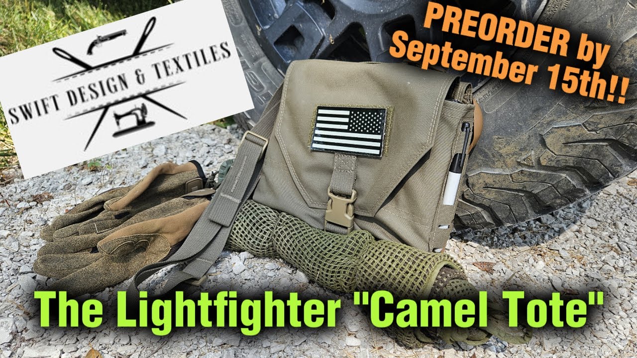 Lightfighter Patrol Bandolier | The 'Camel Tote' by Swift Designs ...