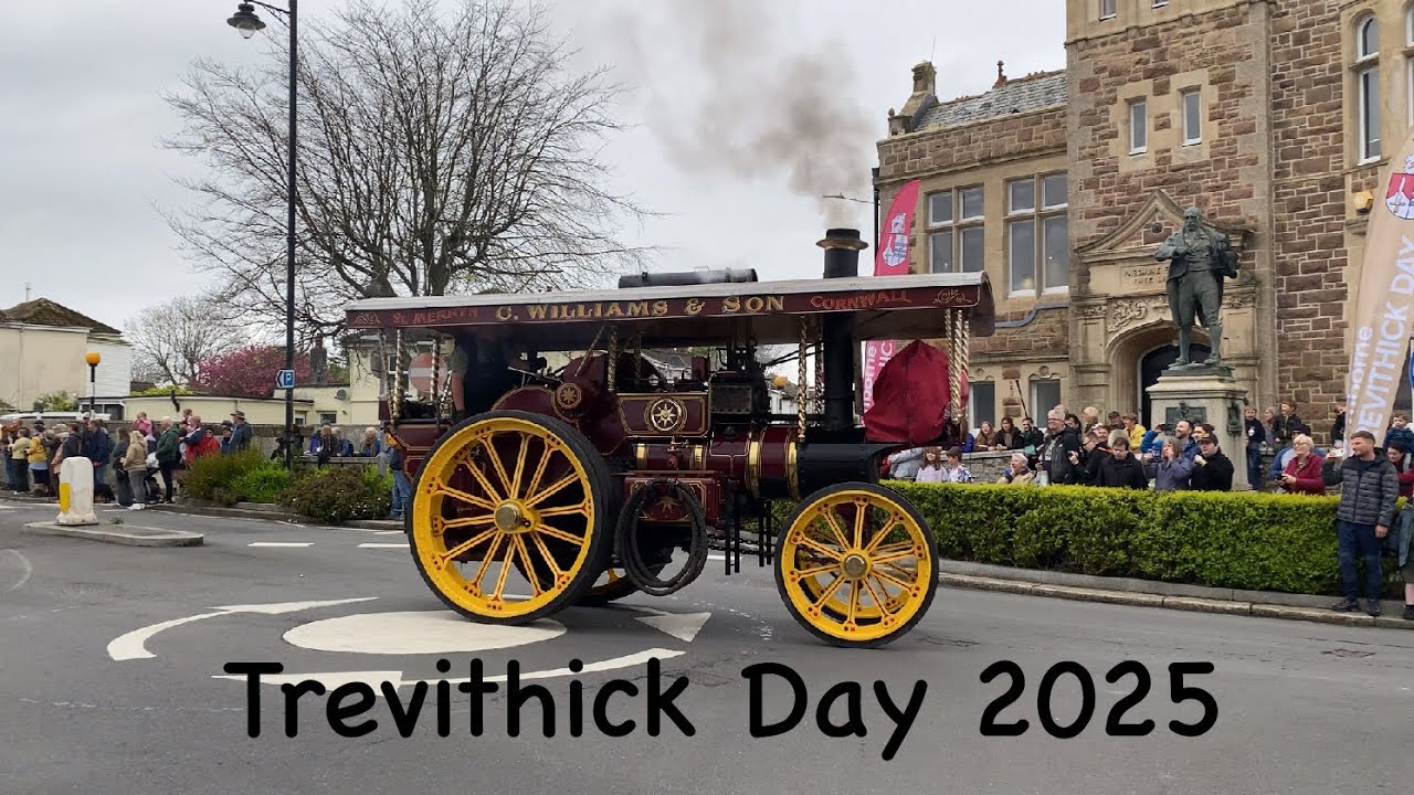 Trevithick Day 2025 Adult Dance and Steam Engine Parade. - YouTube