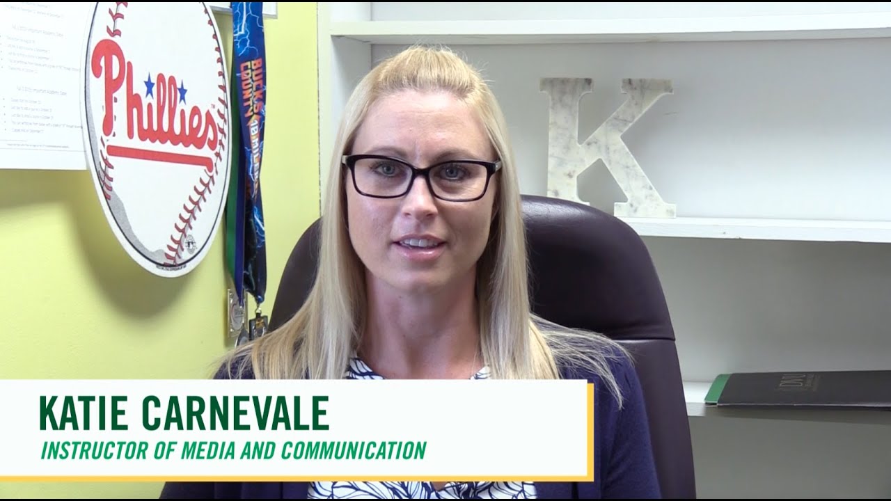 Meet Katie Carnevale - Part of the Professors of DelVal series - YouTube