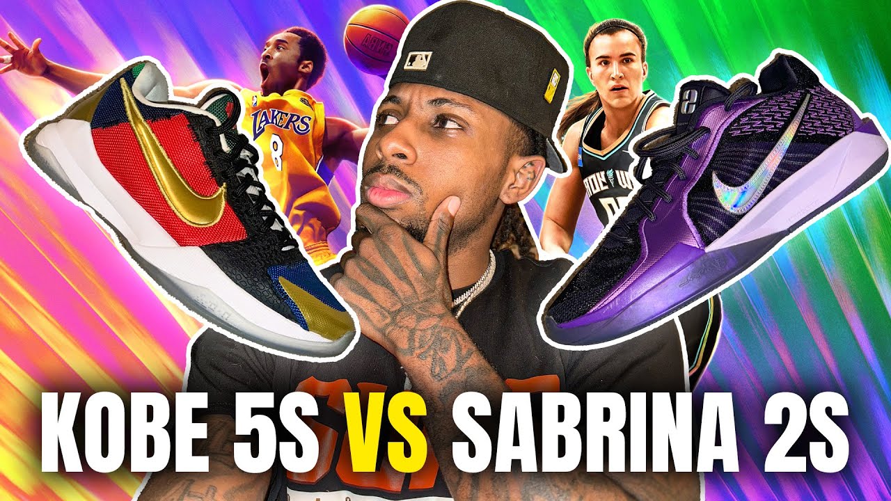 SABRINA 2 VS KOBE 5! (WHICH ONE IS BETTER?!) - YouTube