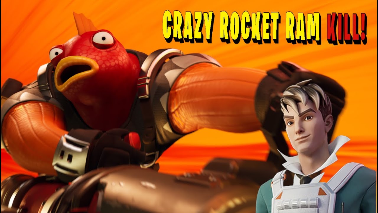 Fortnite - CRAZY Rocket Ram Kill! - YouTube
