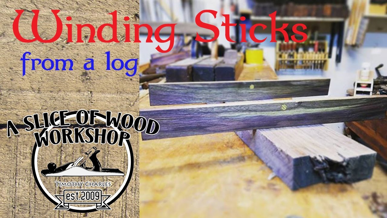 Make Winding Sticks | Handtool Woodworking - YouTube
