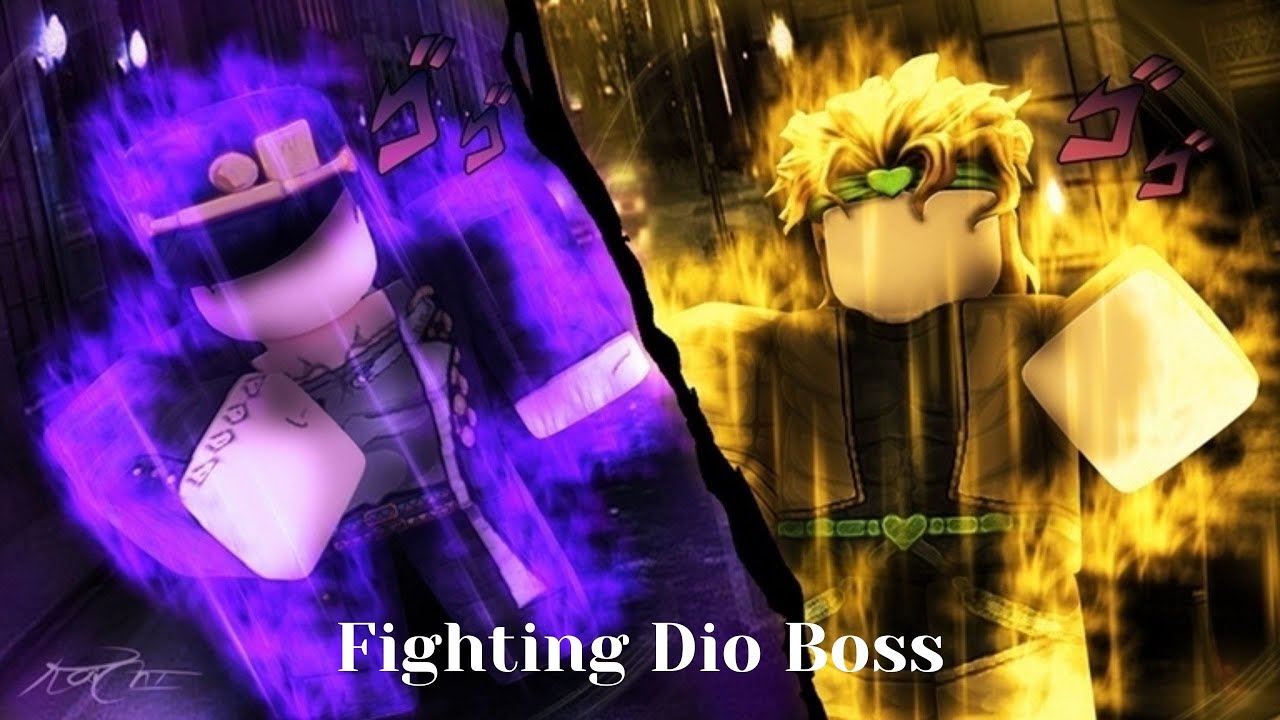 Fighting Dio Boss | Roblox A Universal Time - YouTube