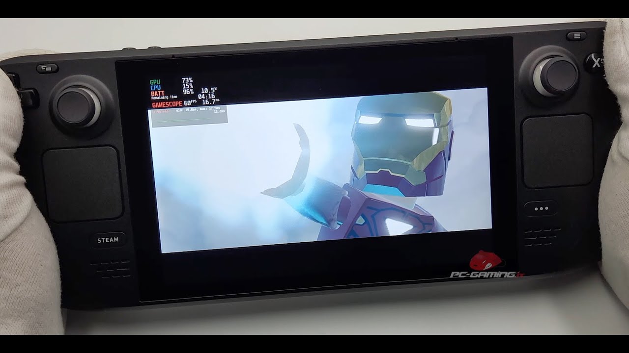 Steam Deck Gameplay - LEGO Marvel Super Heroes - SteamOS - YouTube